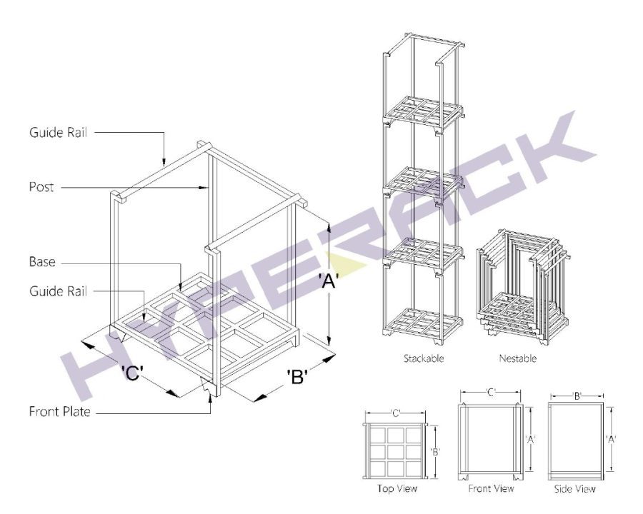 Pallet Tainer - Hyperack Storage Racking