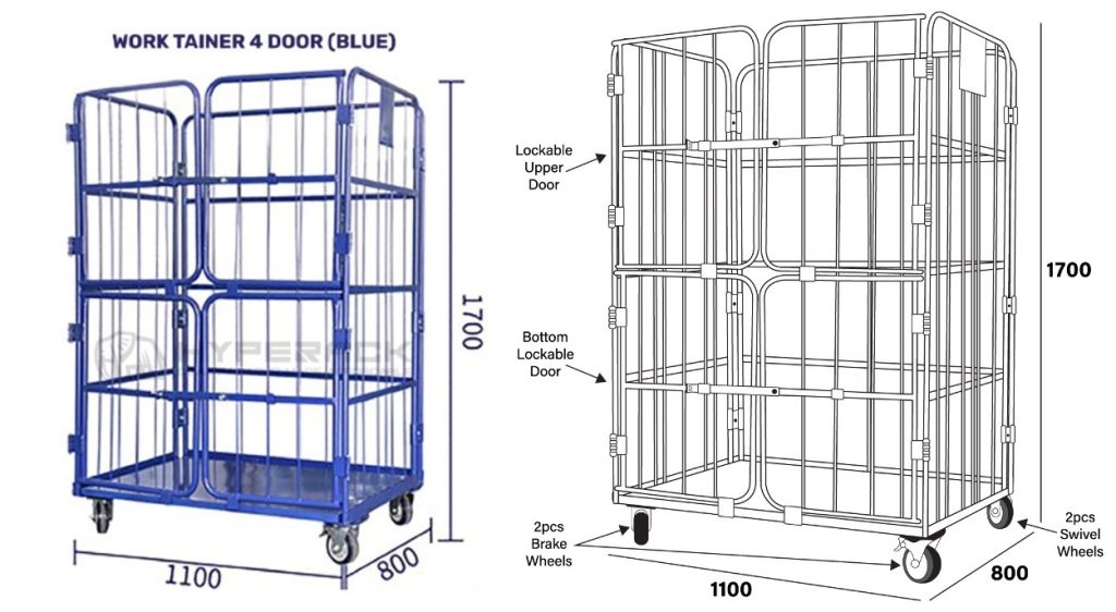 Work Tainer - Hyperack Storage Racking